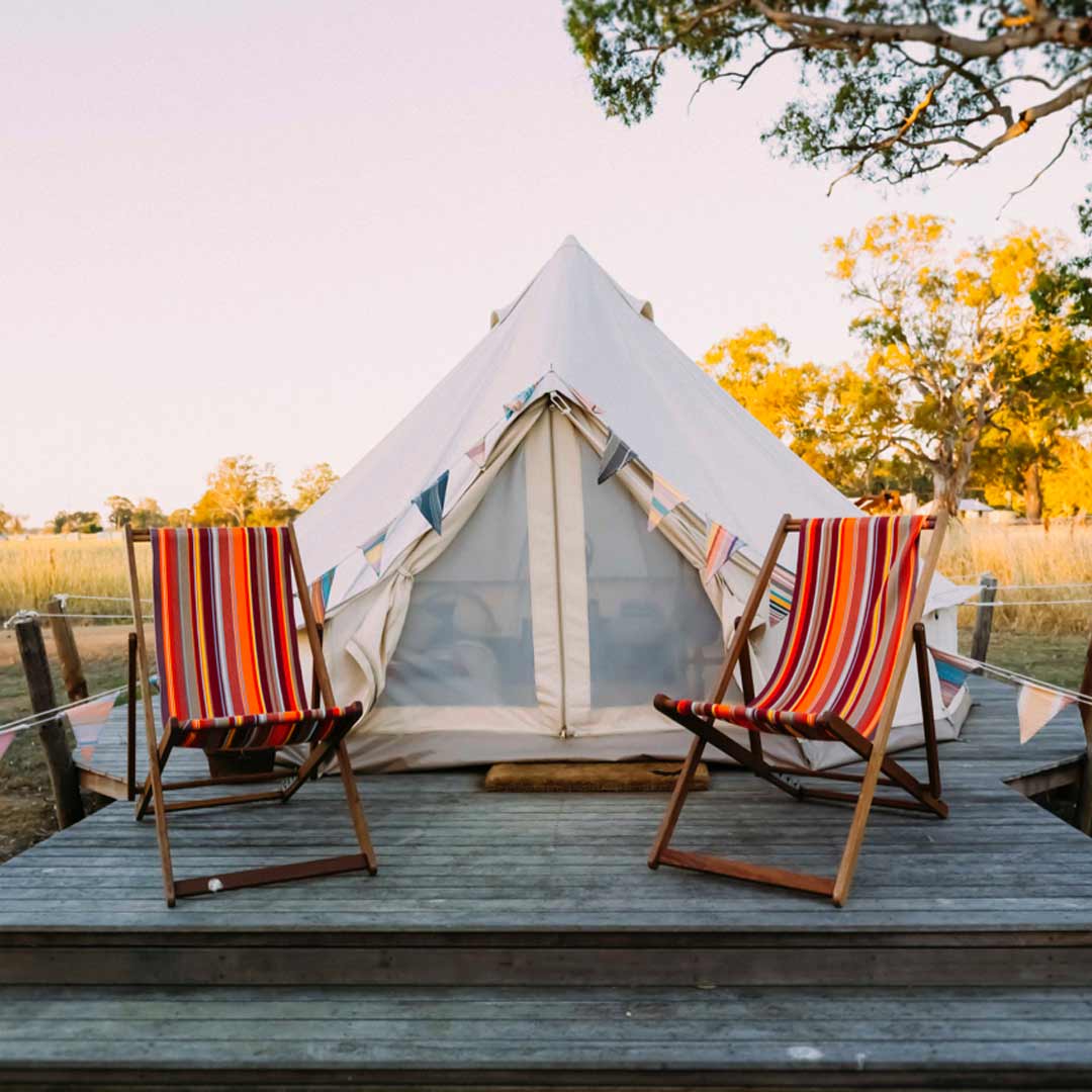 Queen Bell Tent | McDonald (single night stay) – Bellwether